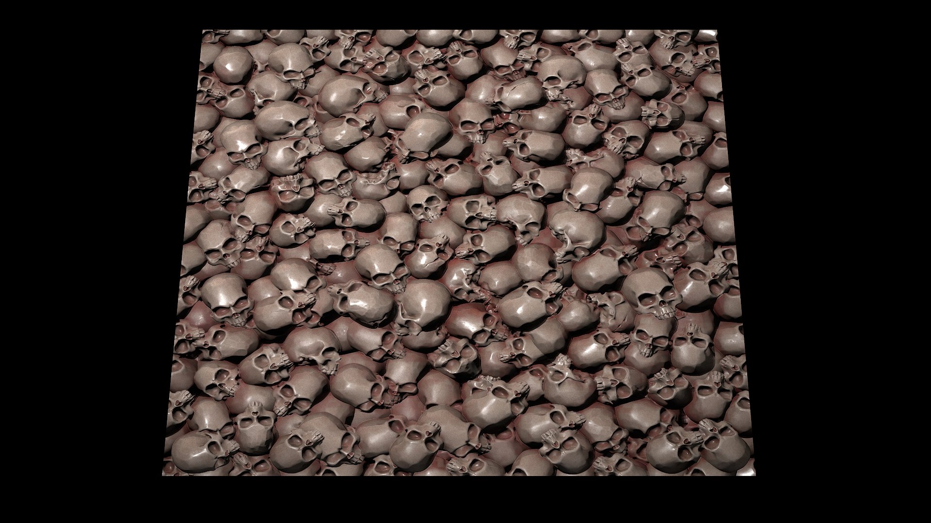 Pile Of Bloody Skulls Texture 3D - TurboSquid 1798065