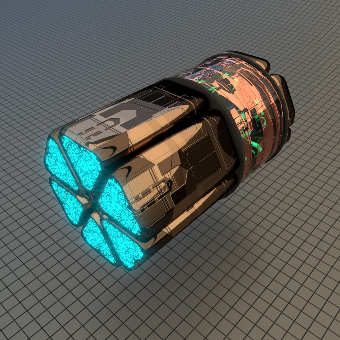 Spaceship Drive Model - TurboSquid 1280206