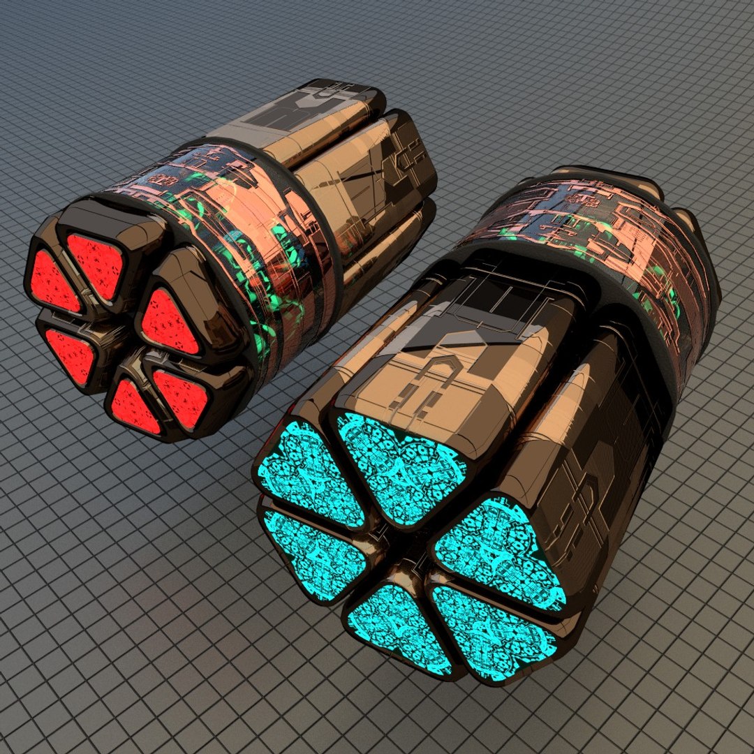Spaceship Drive Model - TurboSquid 1280206