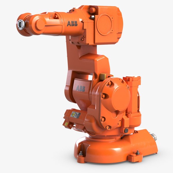 industrial robot arm 2 3d 3ds