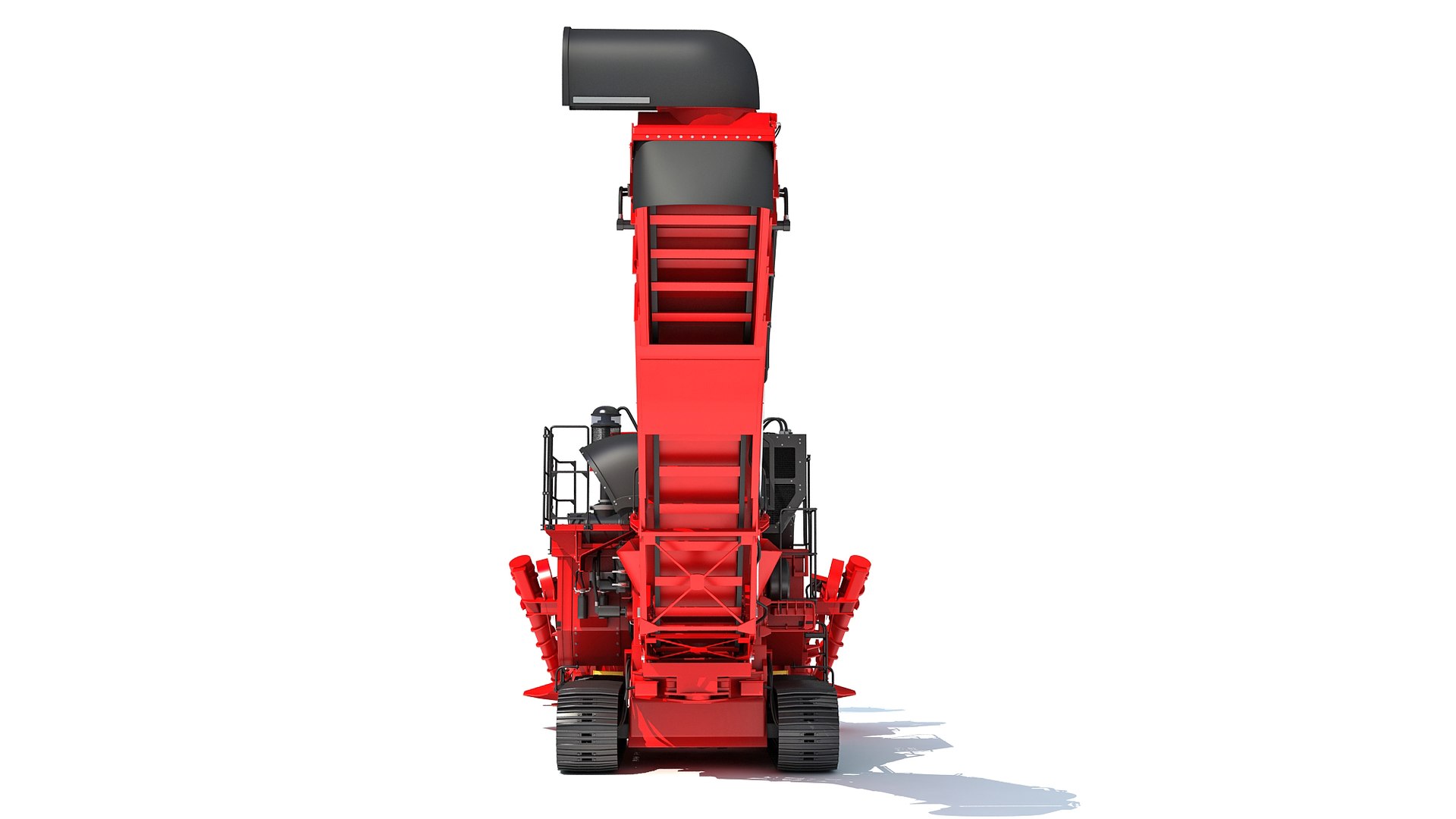 3D Sugar Cane Harvester Model - TurboSquid 2032167