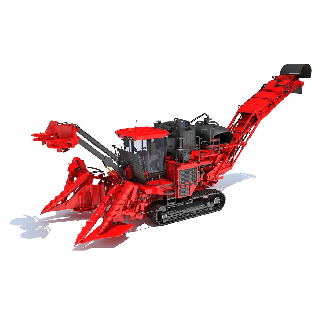 3D Sugar Cane Harvester model - TurboSquid 2032167