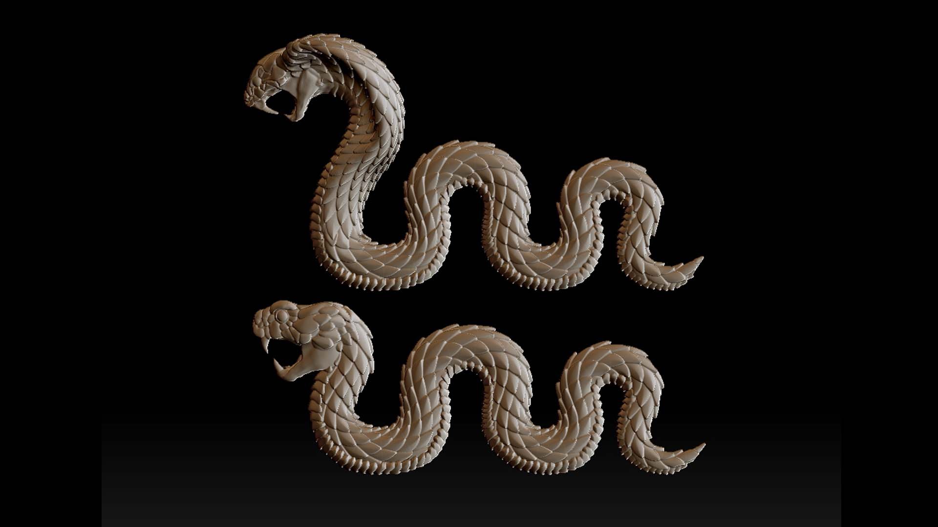 SNAKES Model - TurboSquid 2069323