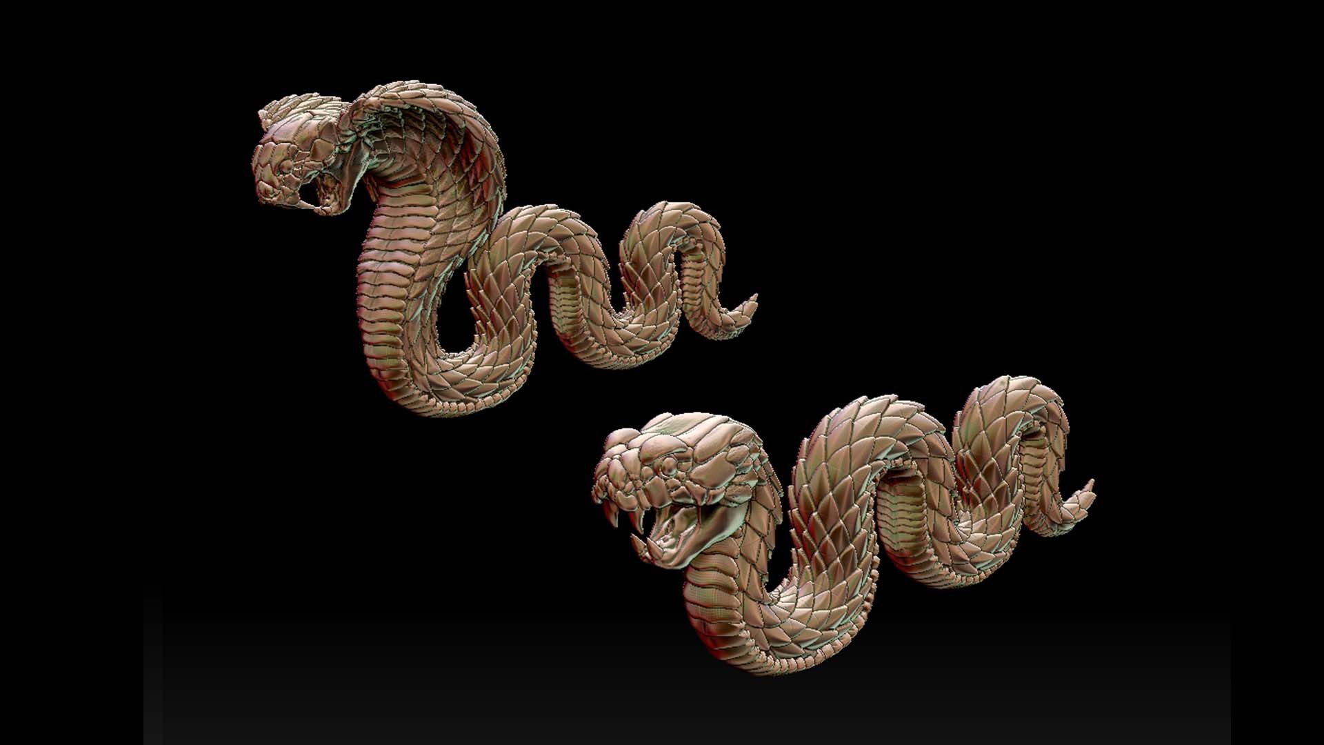 SNAKES Model - TurboSquid 2069323