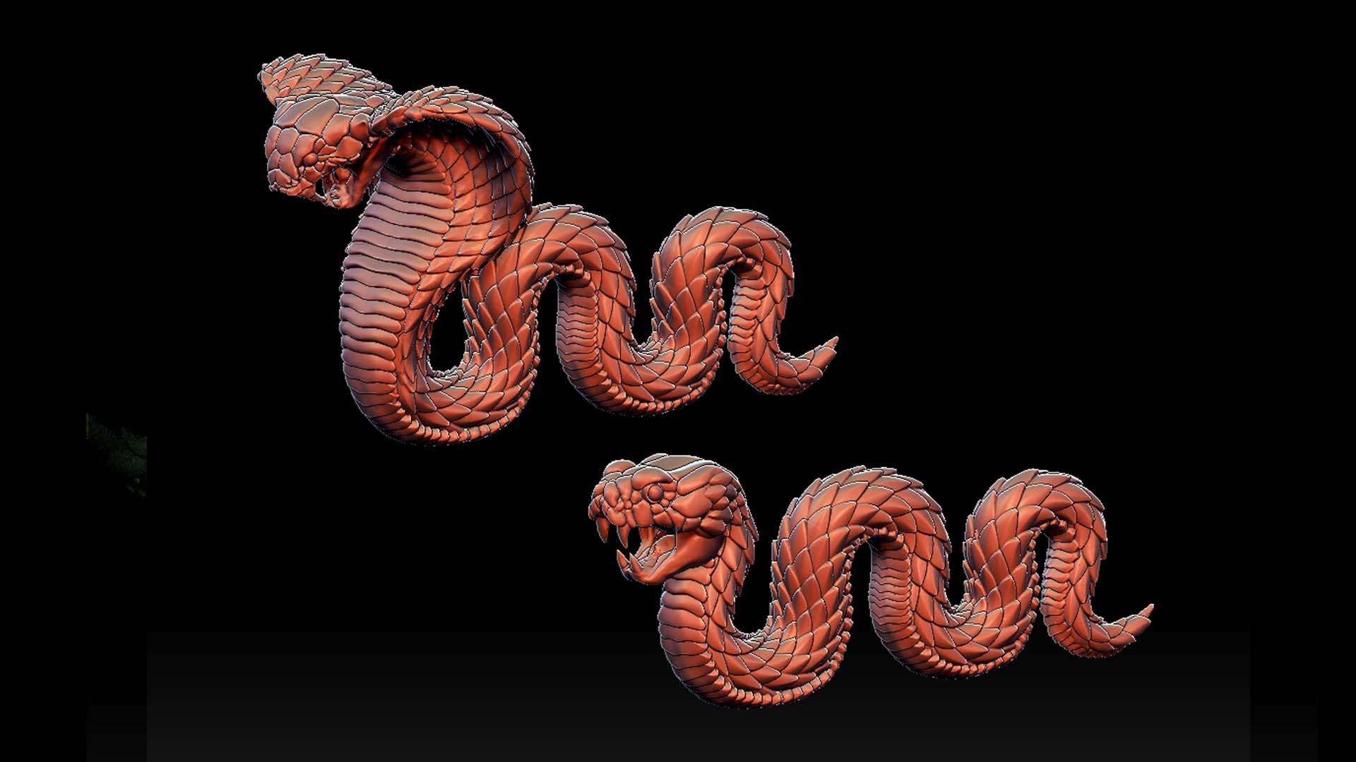 SNAKES Model - TurboSquid 2069323