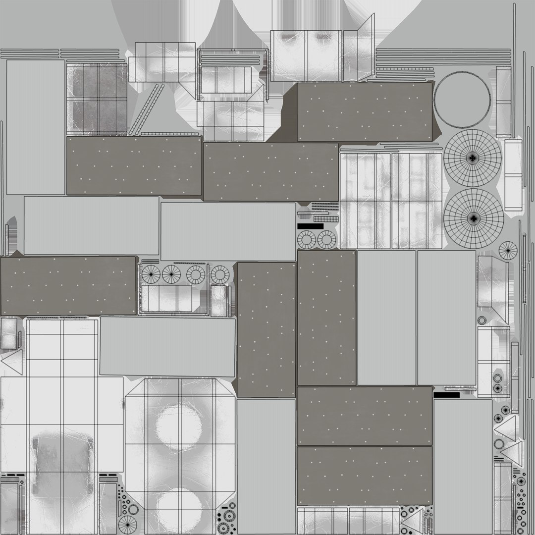 3D Cgro Compton Gamma Observatory Model - TurboSquid 1477627