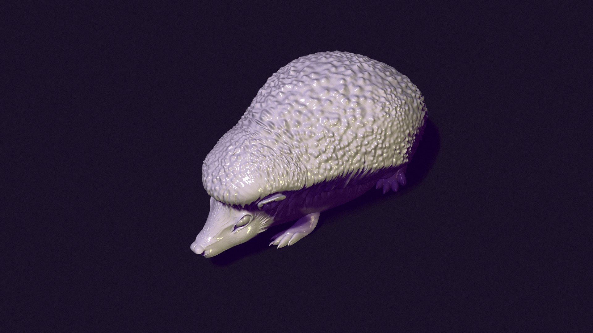 3D Model Hedgehog Toy - TurboSquid 2001847