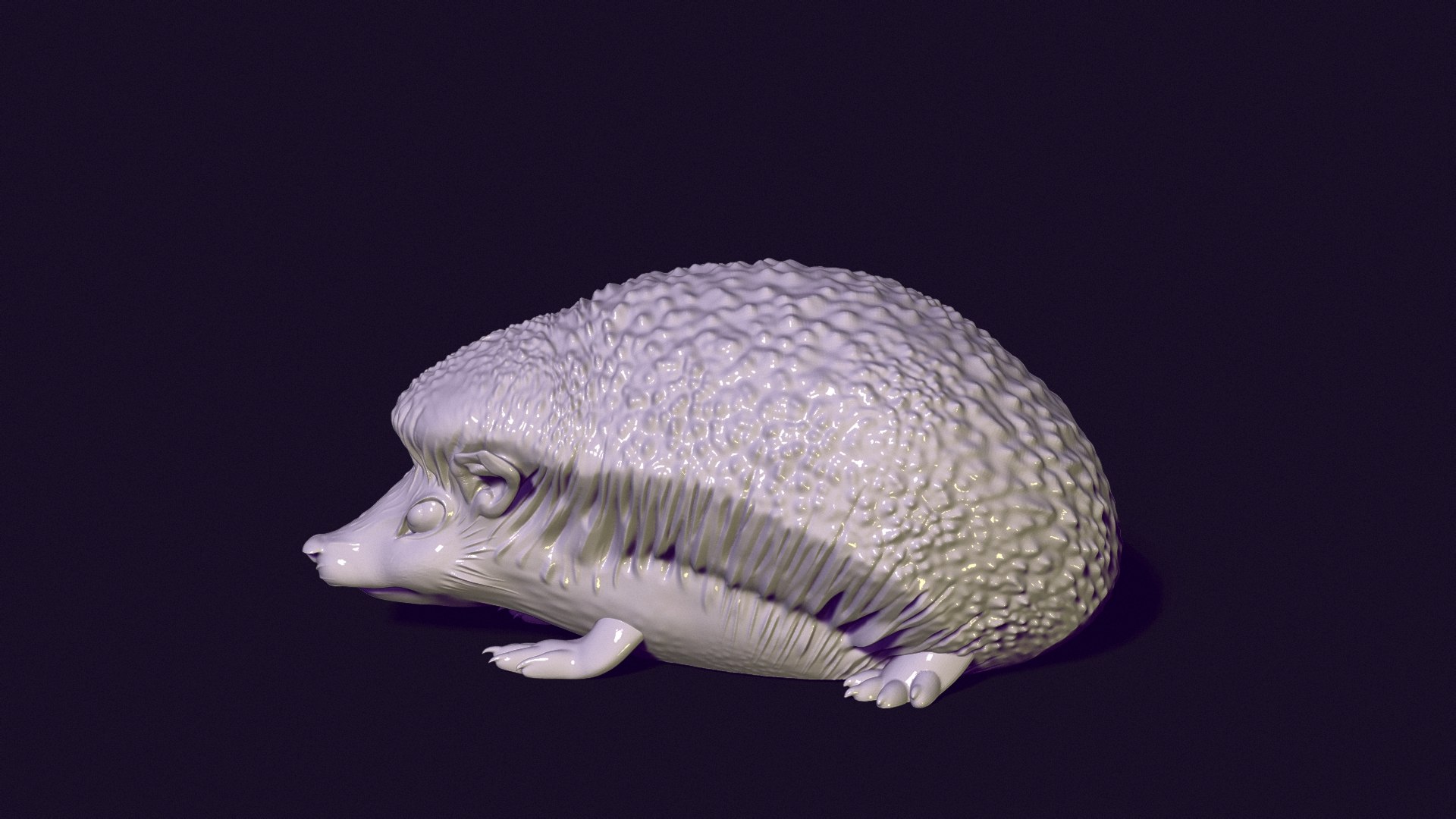3D Model Hedgehog Toy - TurboSquid 2001847