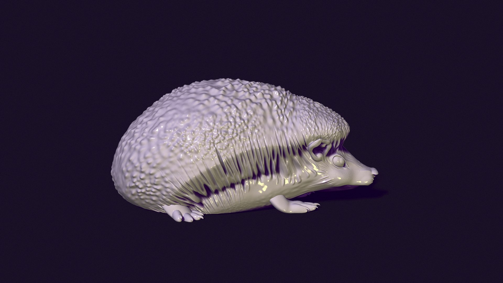 3D Model Hedgehog Toy - TurboSquid 2001847