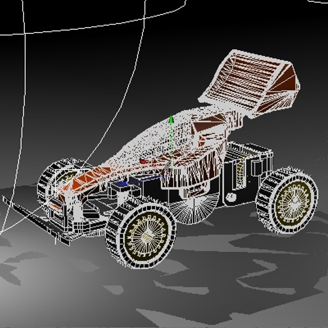 Animation Race Car 3d 3ds