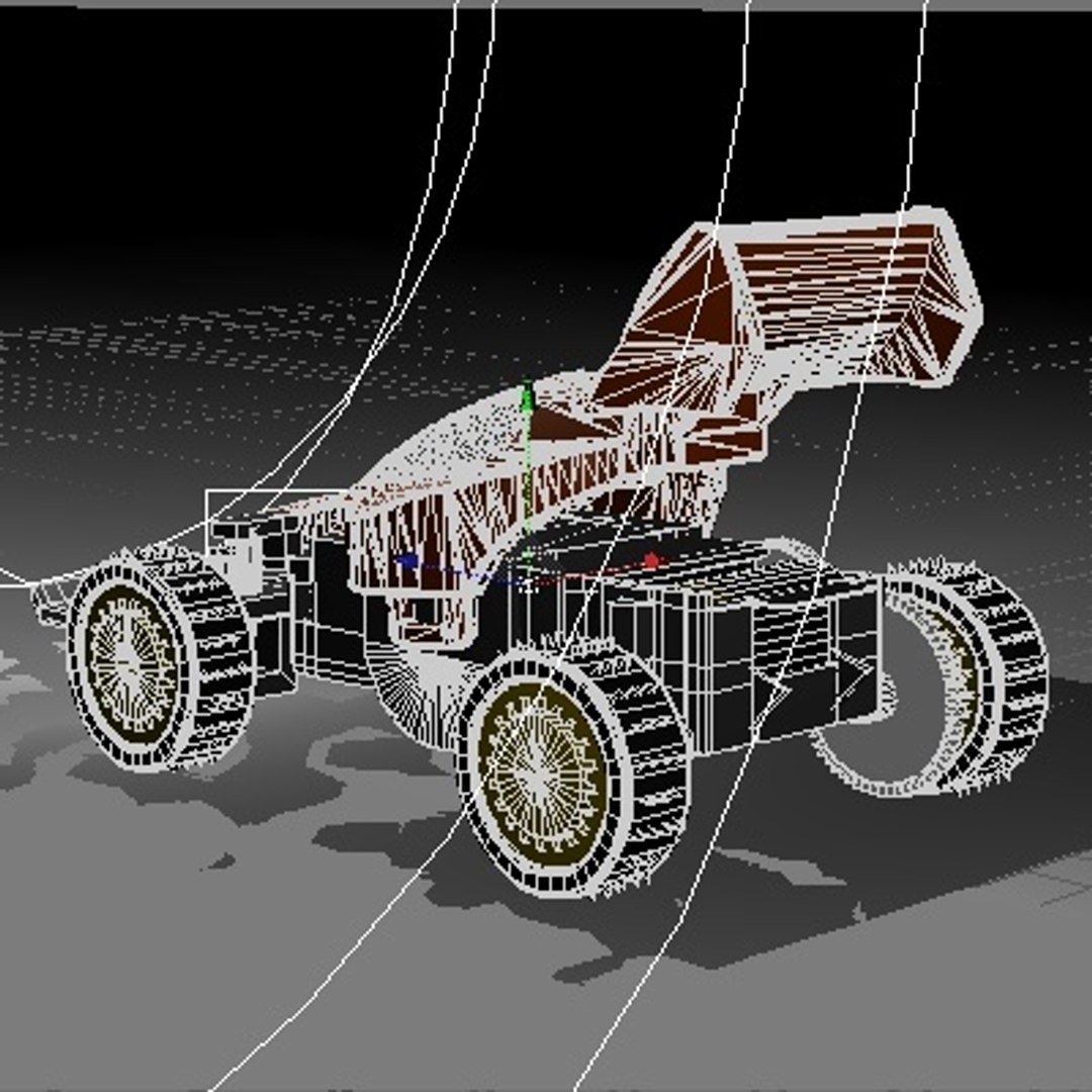 Animation Race Car 3d 3ds