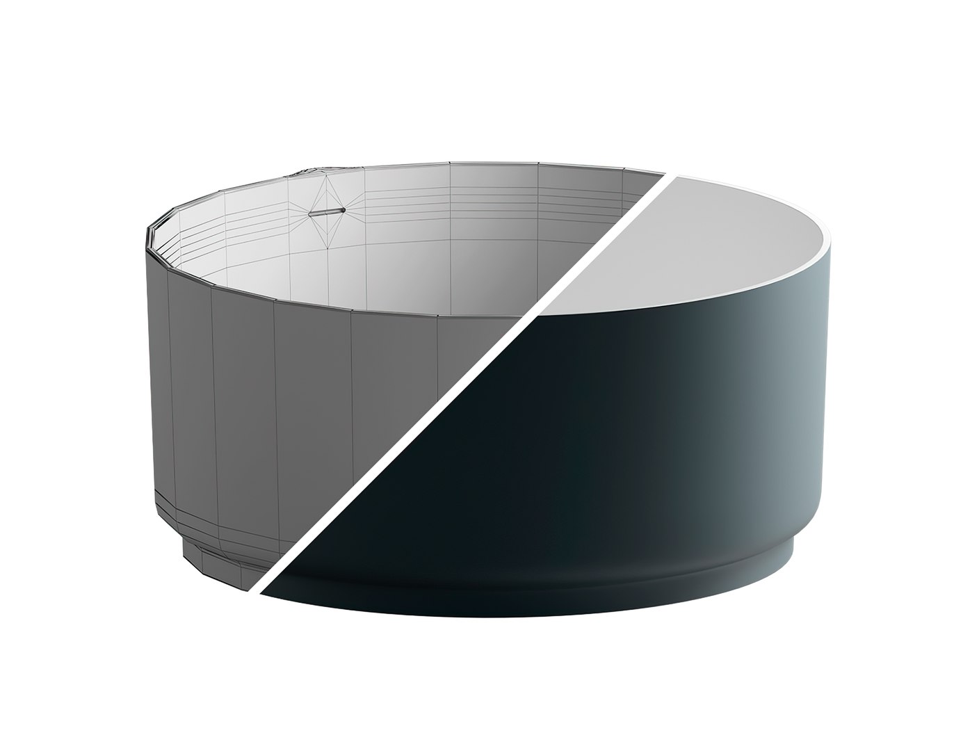 3D Model Agape Design Bathtubs Set 02 - TurboSquid 1907437