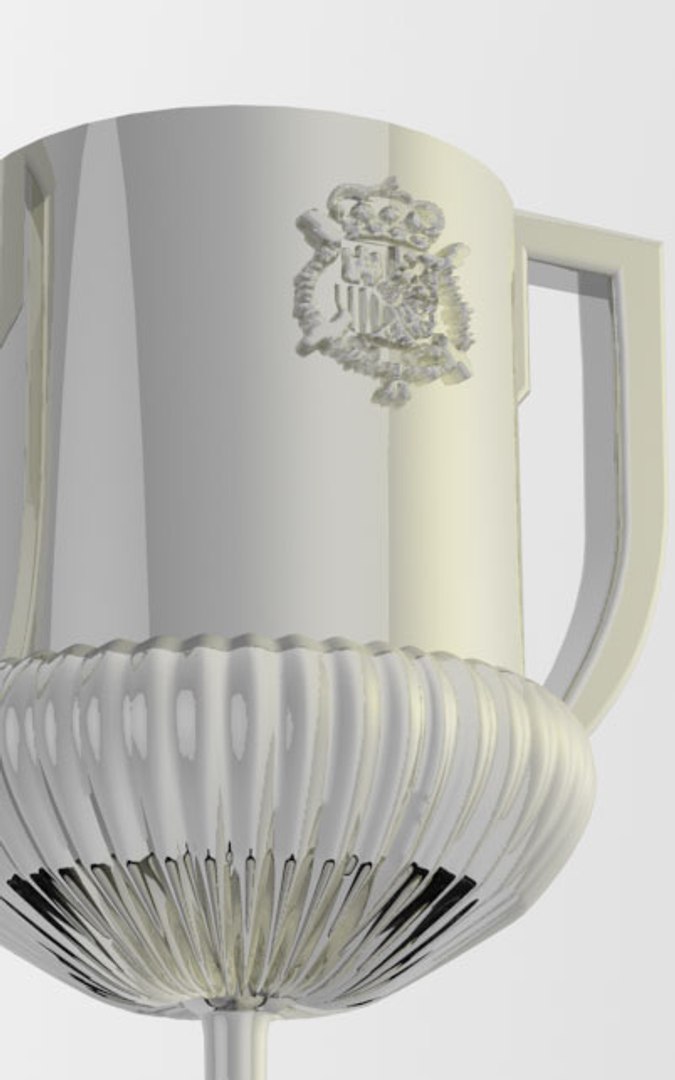 Football Soccer Trophy Copa 3d C4d
