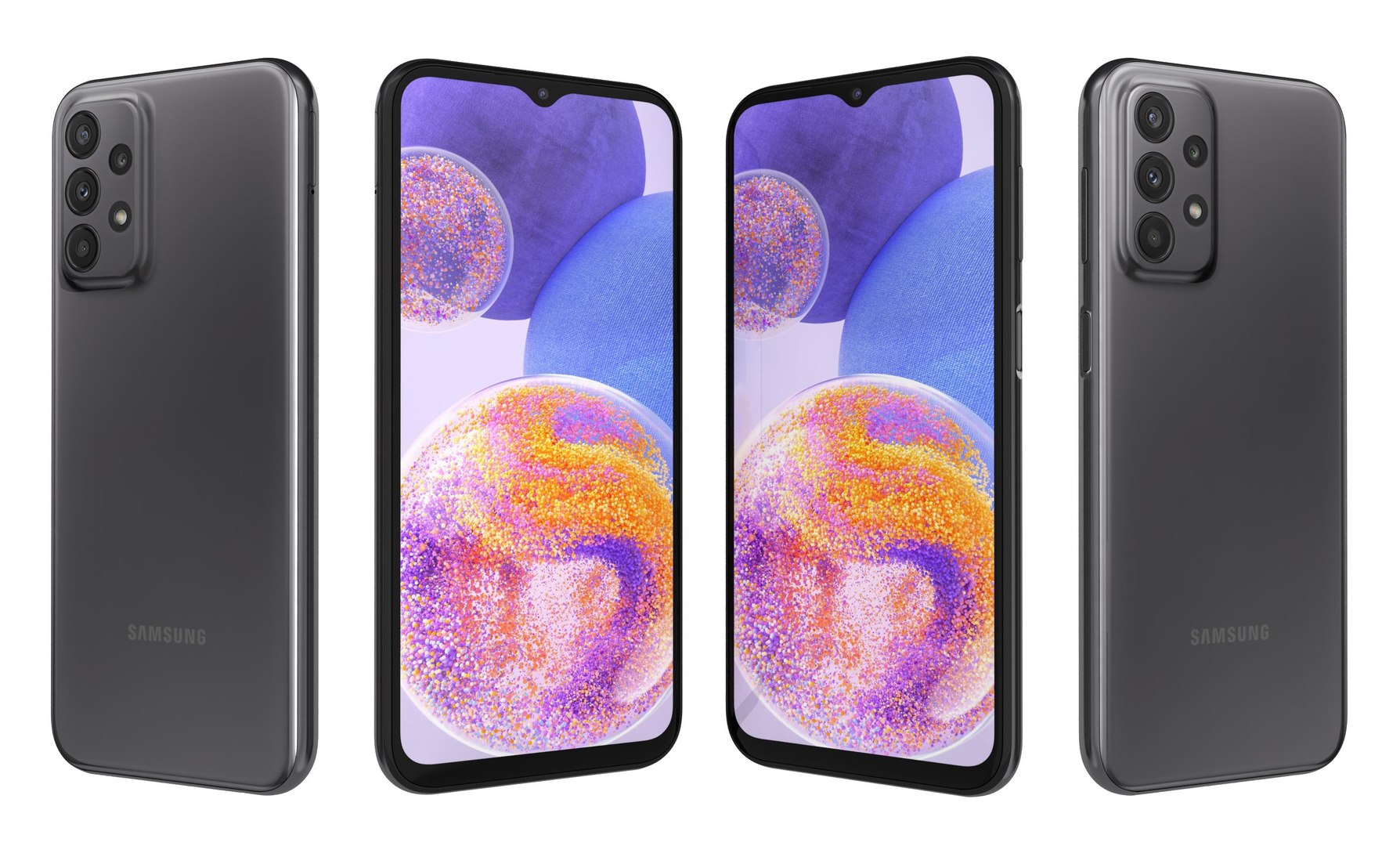Samsung Galaxy A23 All Colors 3D Model - TurboSquid 1869402