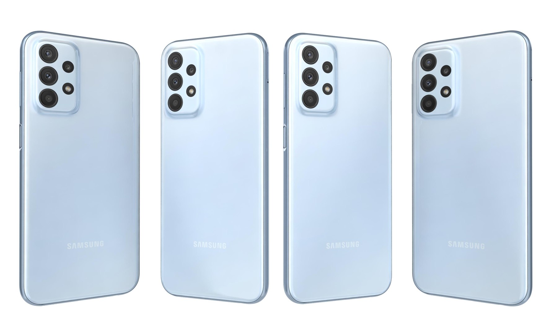 Samsung Galaxy A23 All Colors 3D Model - TurboSquid 1869402