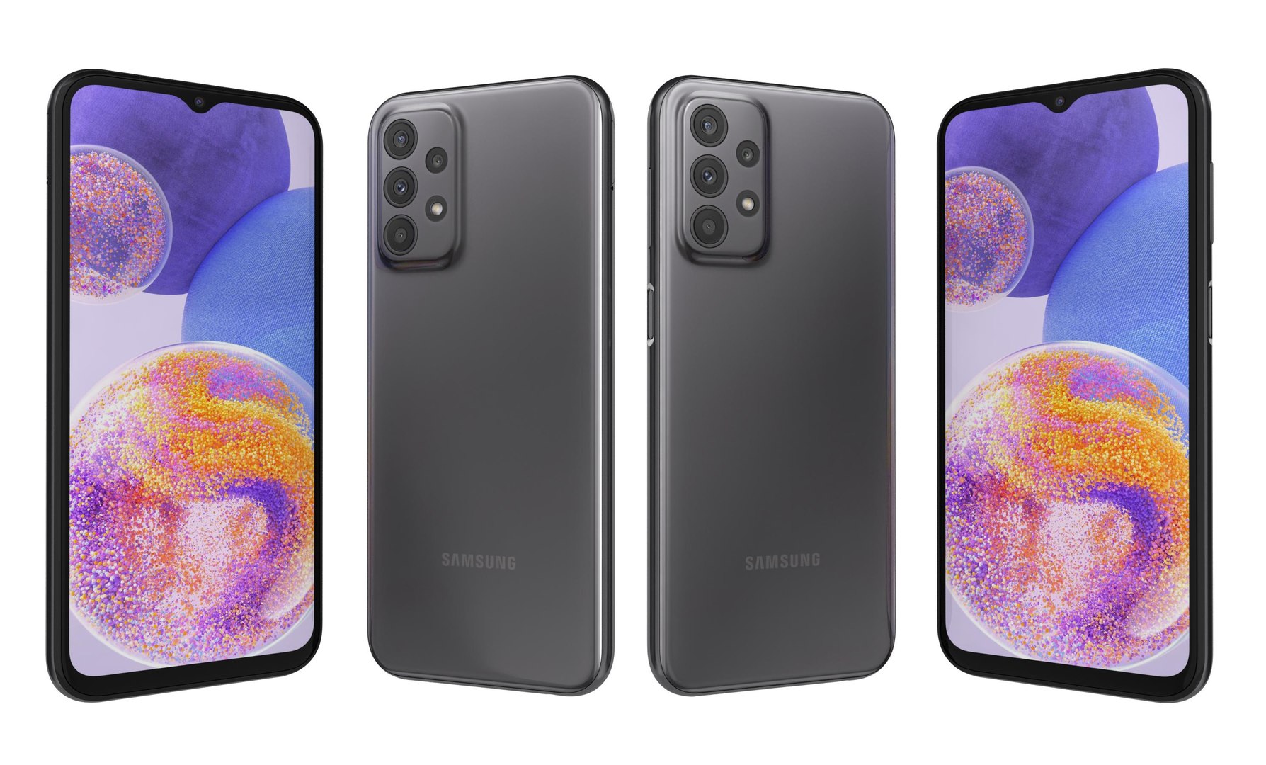 Samsung Galaxy A23 All Colors 3D Model - TurboSquid 1869402