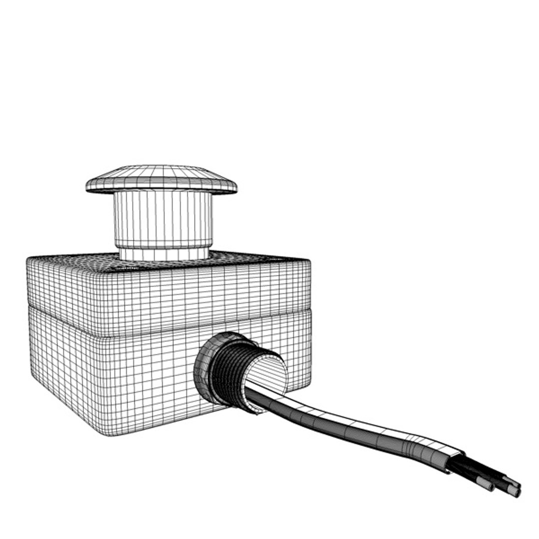 3d Model Of Emergency Stop