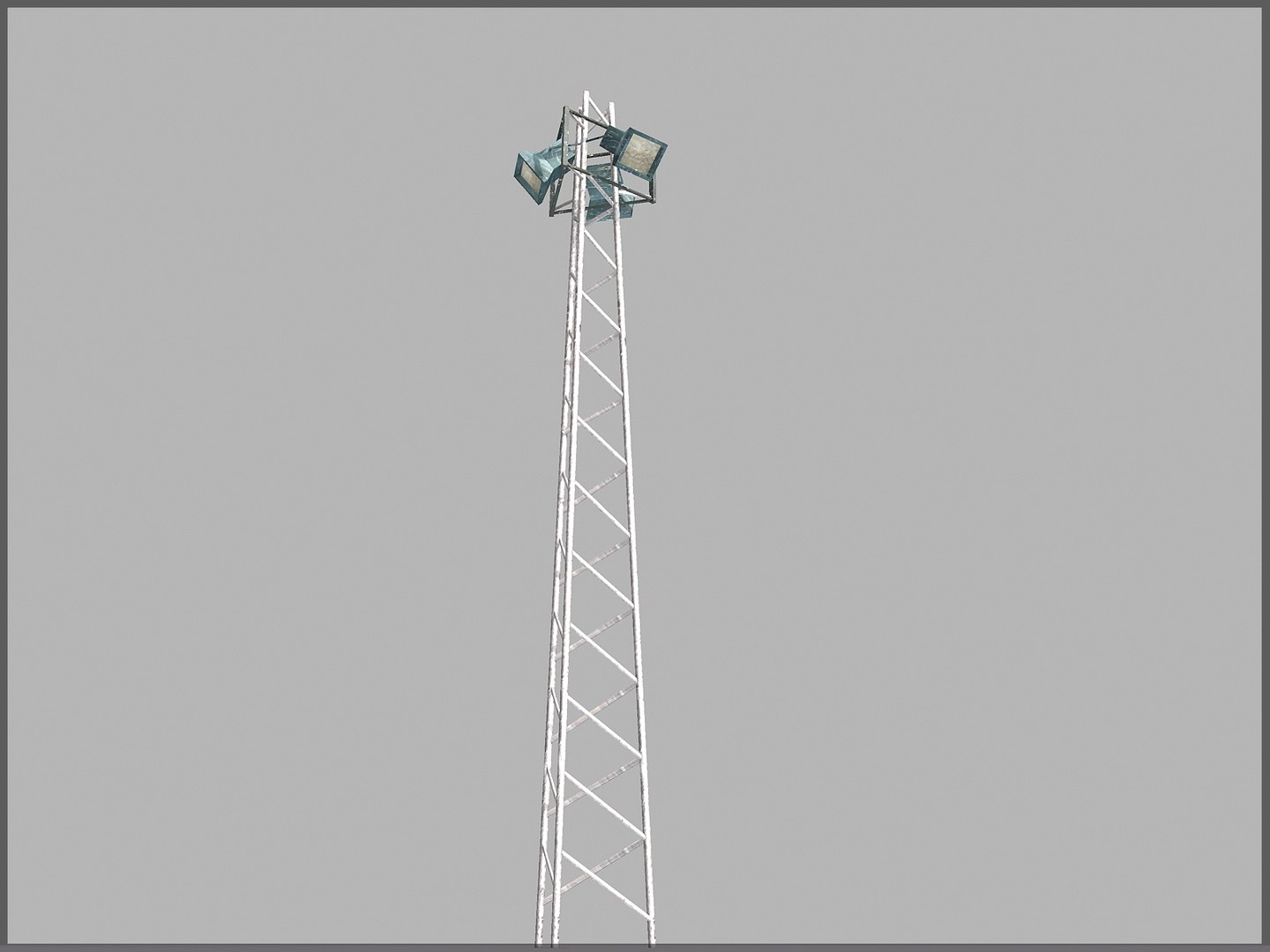 3d Light Tower Model