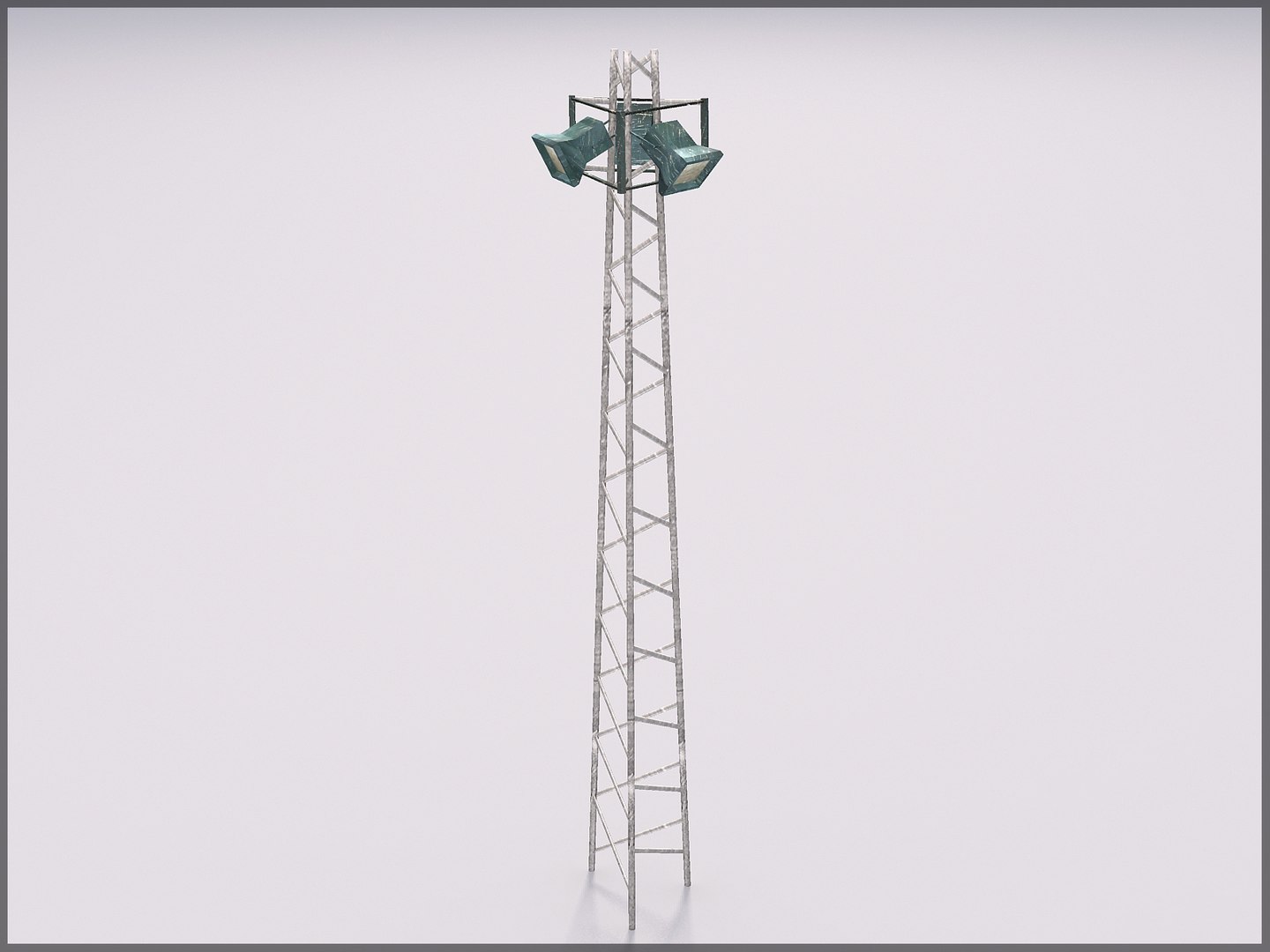 3d Light Tower Model