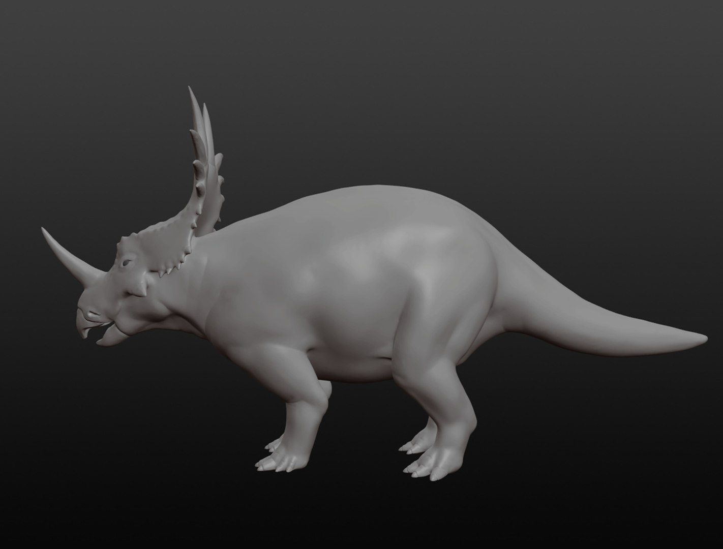 3D Styracosaurus Model - TurboSquid 1732650