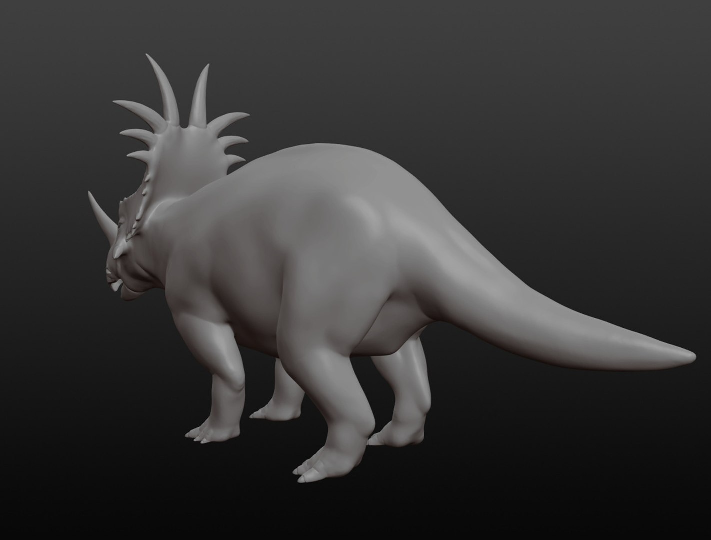 3D Styracosaurus Model - TurboSquid 1732650