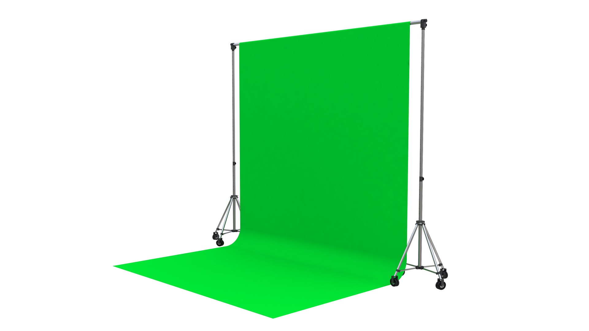 3D Photography Backdrop Support - Green Model - TurboSquid 1930943