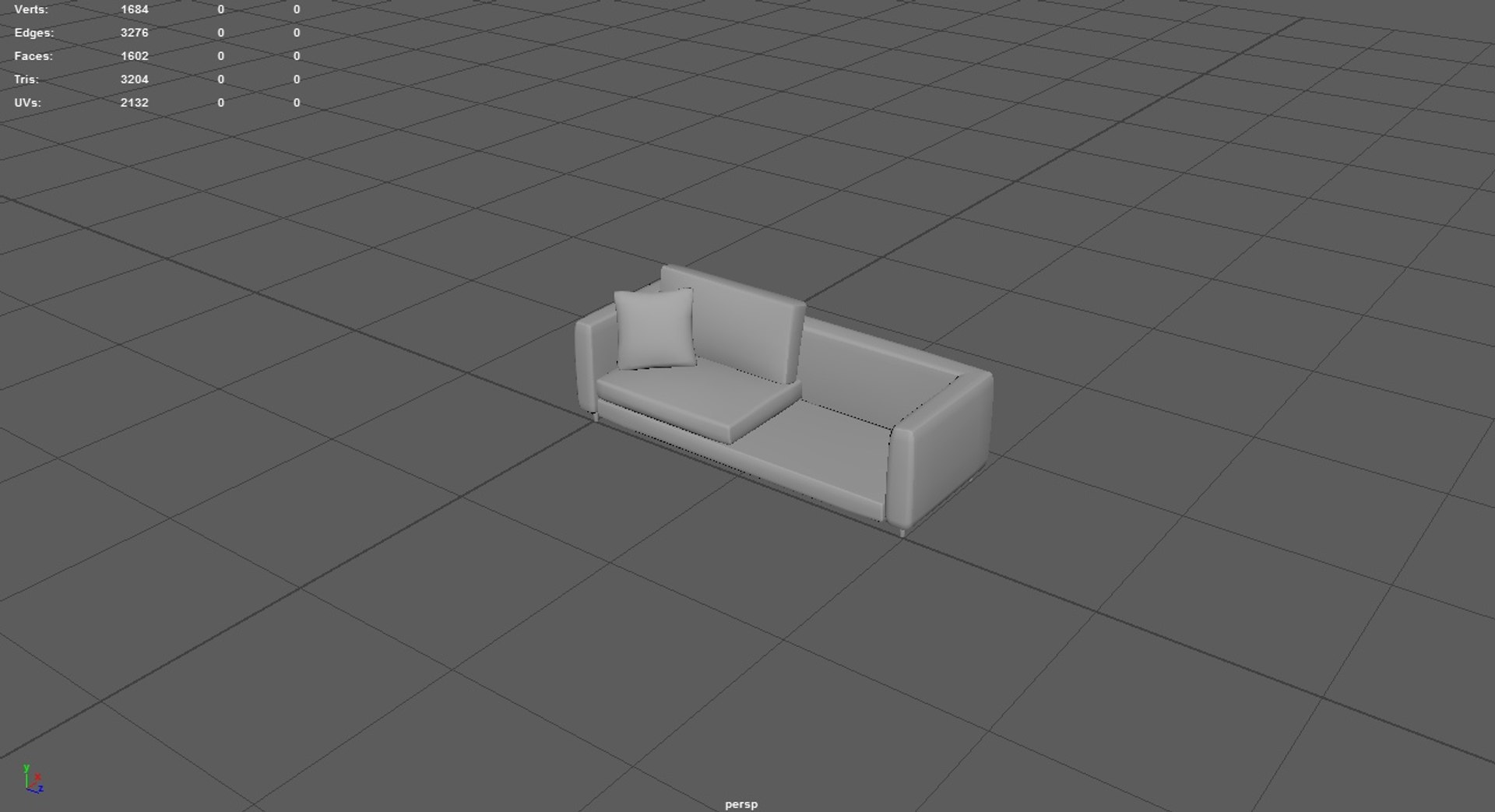 3D Sofa Ue4 Unity - TurboSquid 1522216