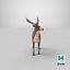 Stag---standing 3D Model - TurboSquid 1192981