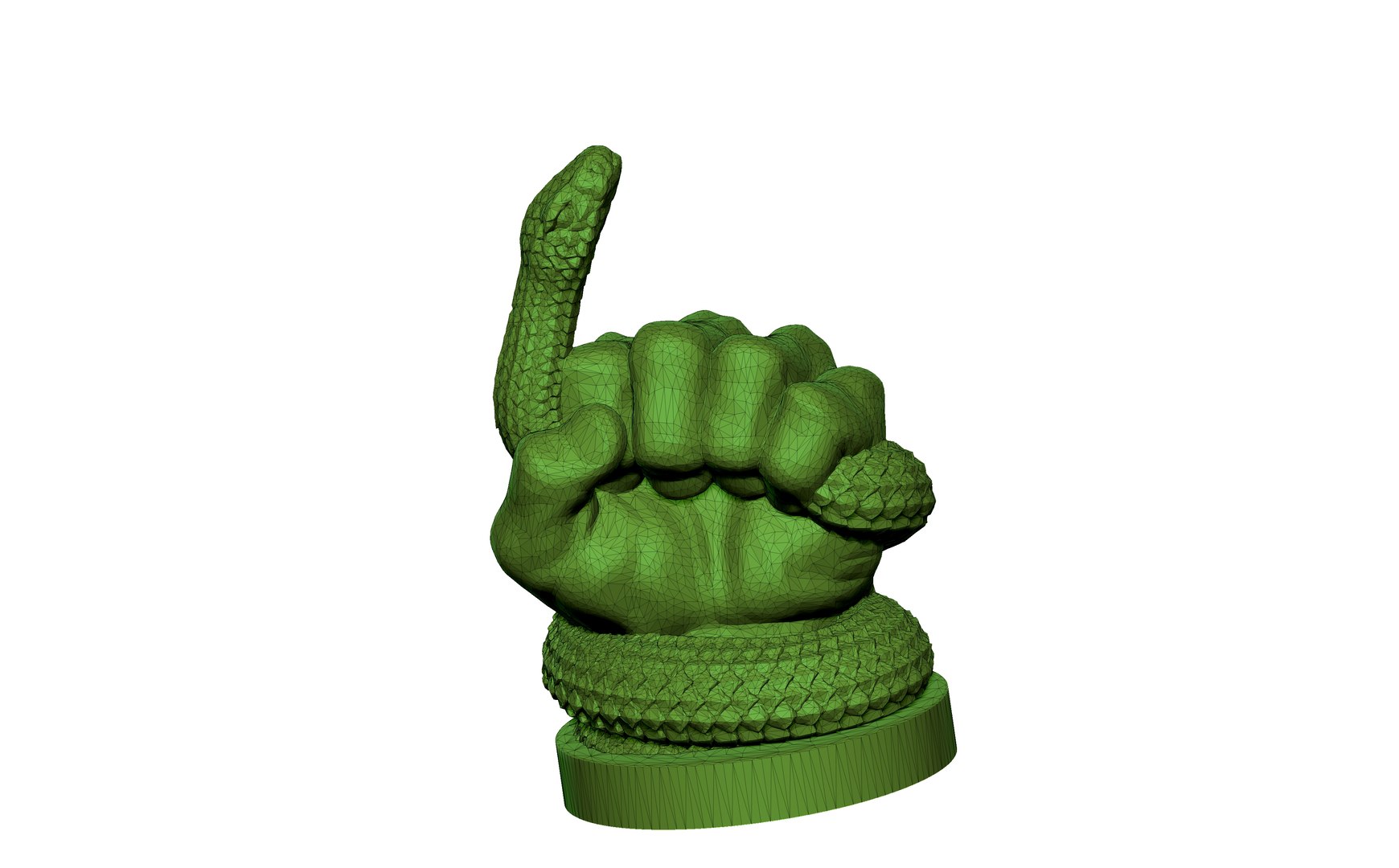 Free Hand Fighter 3D - TurboSquid 1872994