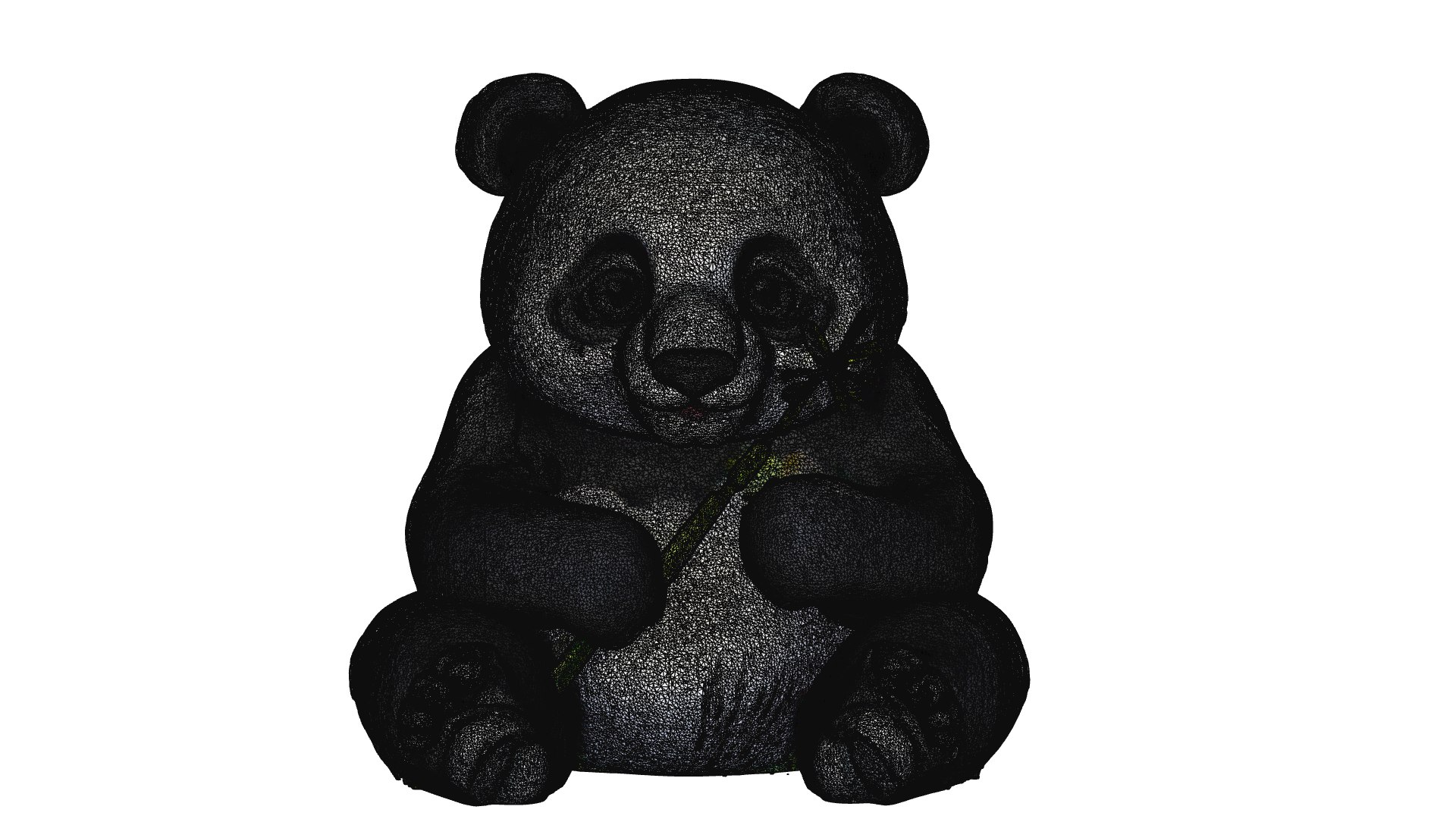 3D Panda 3D Printable Model STL OBJ Model - TurboSquid 2361938