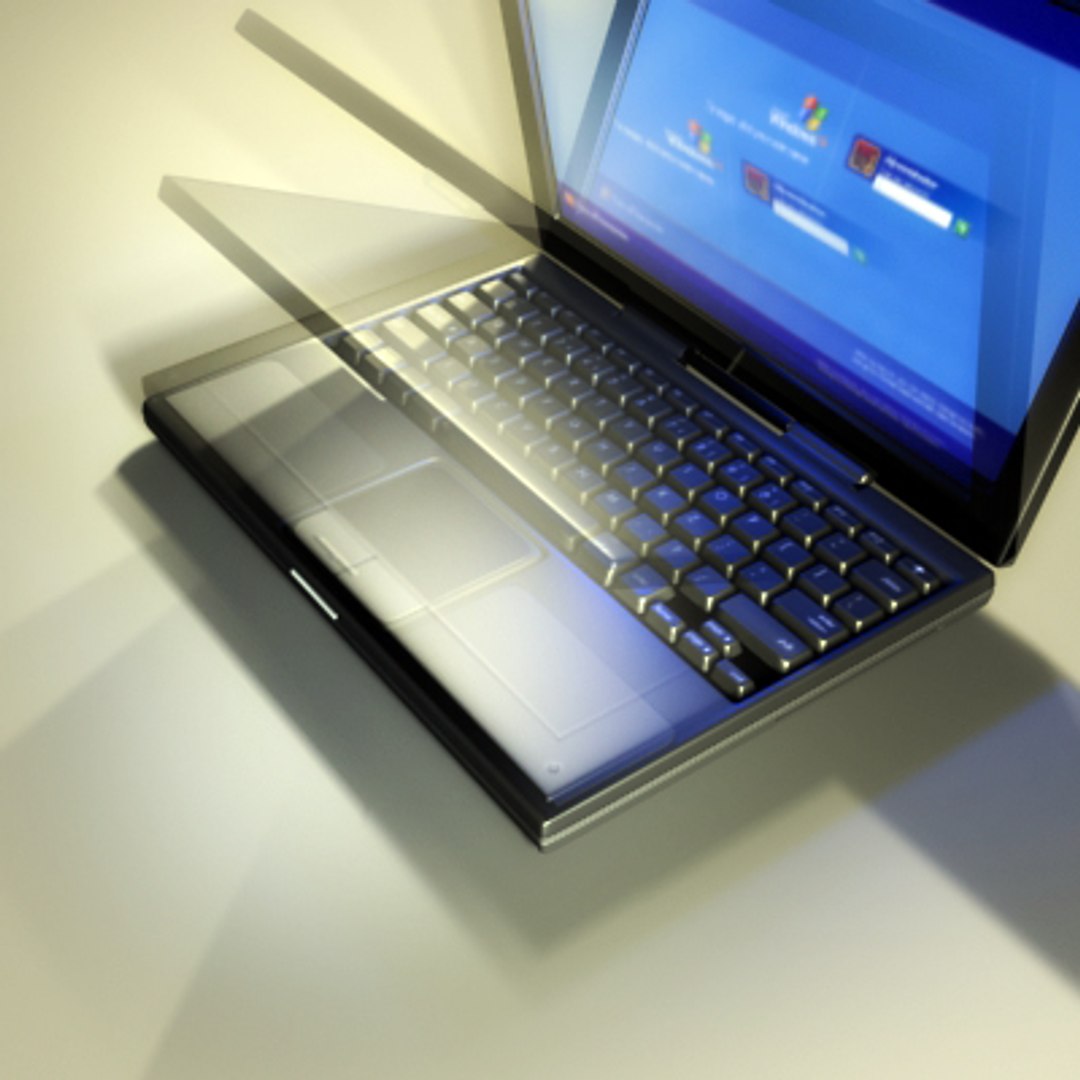Laptop Computer Notebook 3d Model