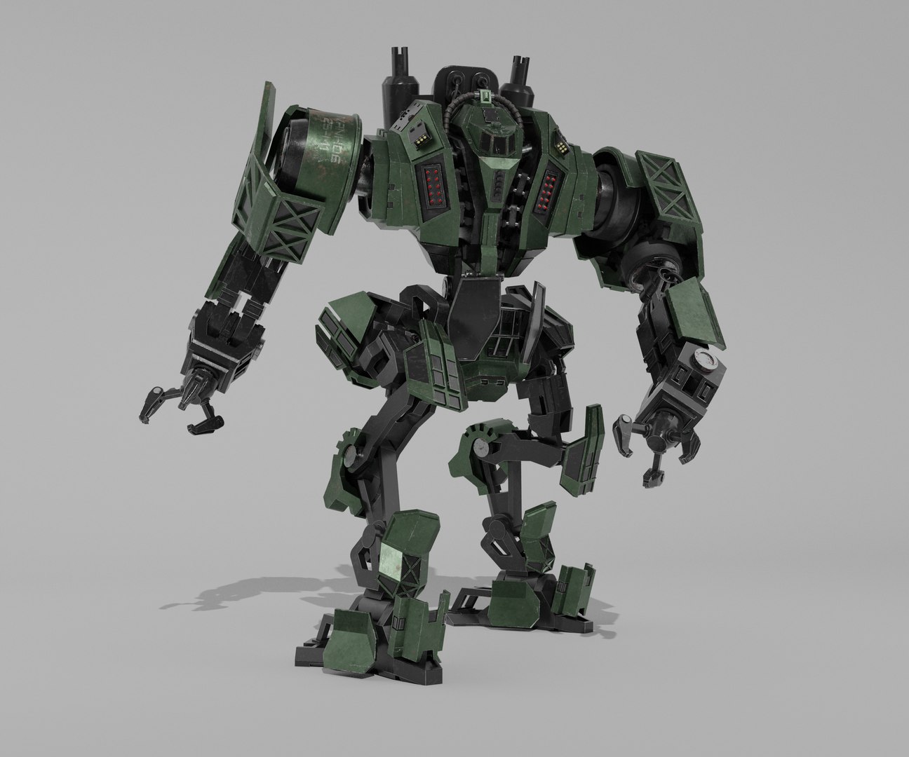Mech Robot 3D - TurboSquid 1663036