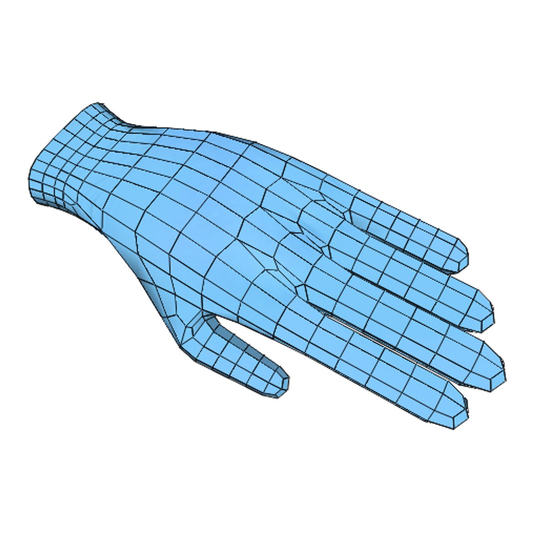 Rubber Glove 3D Model - TurboSquid 1533400