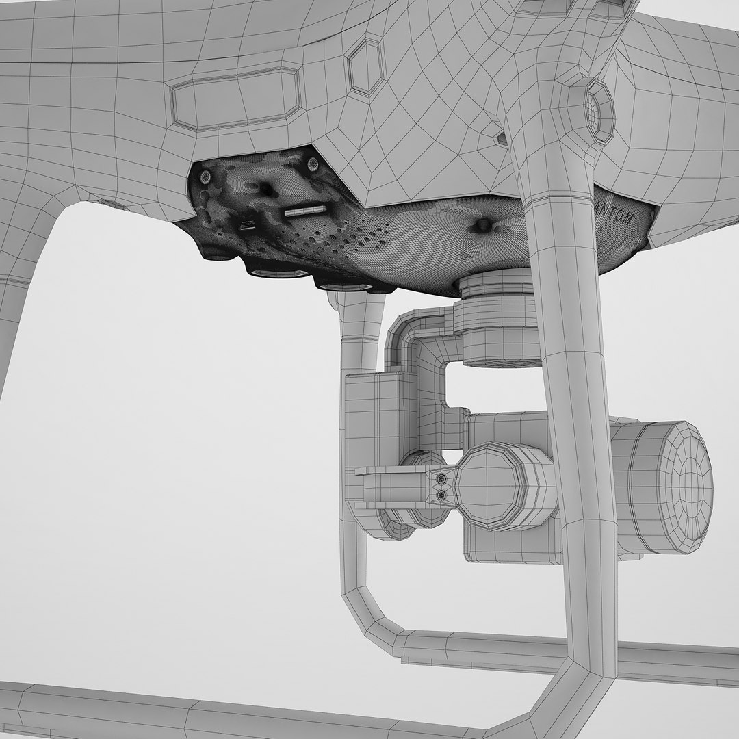 Dji phantom 4 3D model - TurboSquid 1354205