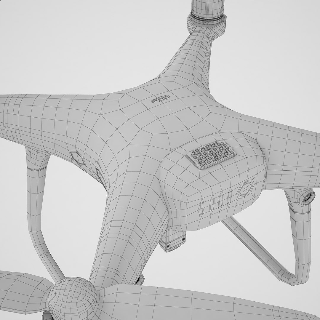 Dji phantom 4 3D model - TurboSquid 1354205