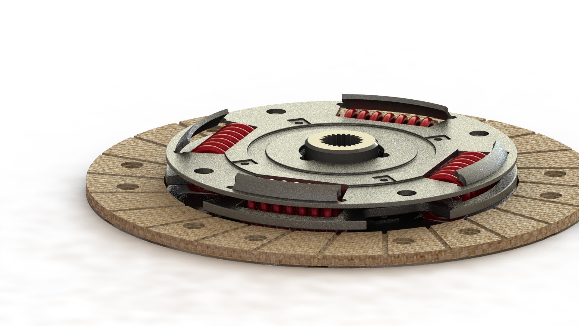 Single Disc Clutch 3D Model - TurboSquid 1816614