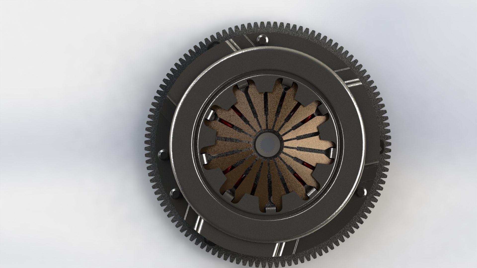 Single Disc Clutch 3D Model - TurboSquid 1816614