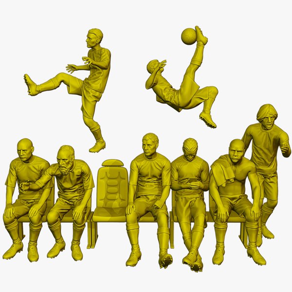 Soccer Player STL Models for Download | TurboSquid