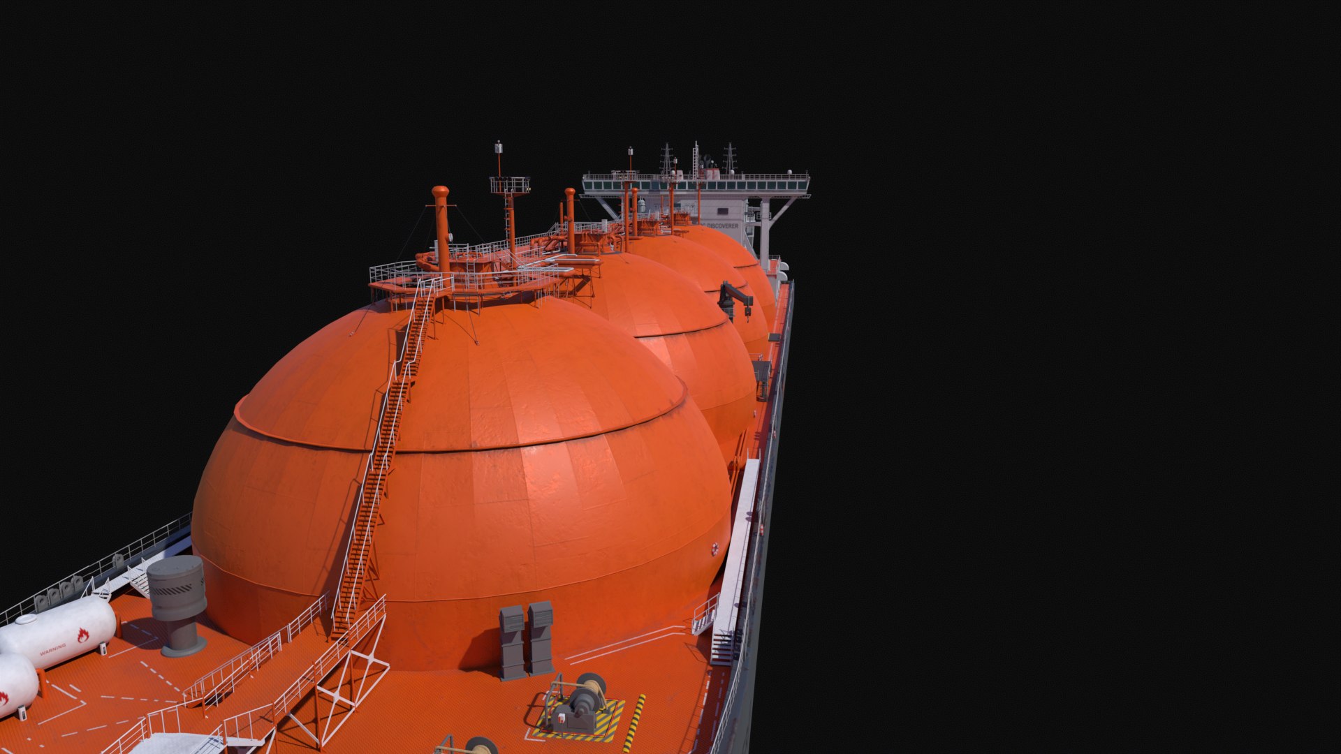 LNG Tanker Ship Arctic Discoverer 3D - TurboSquid 2149668