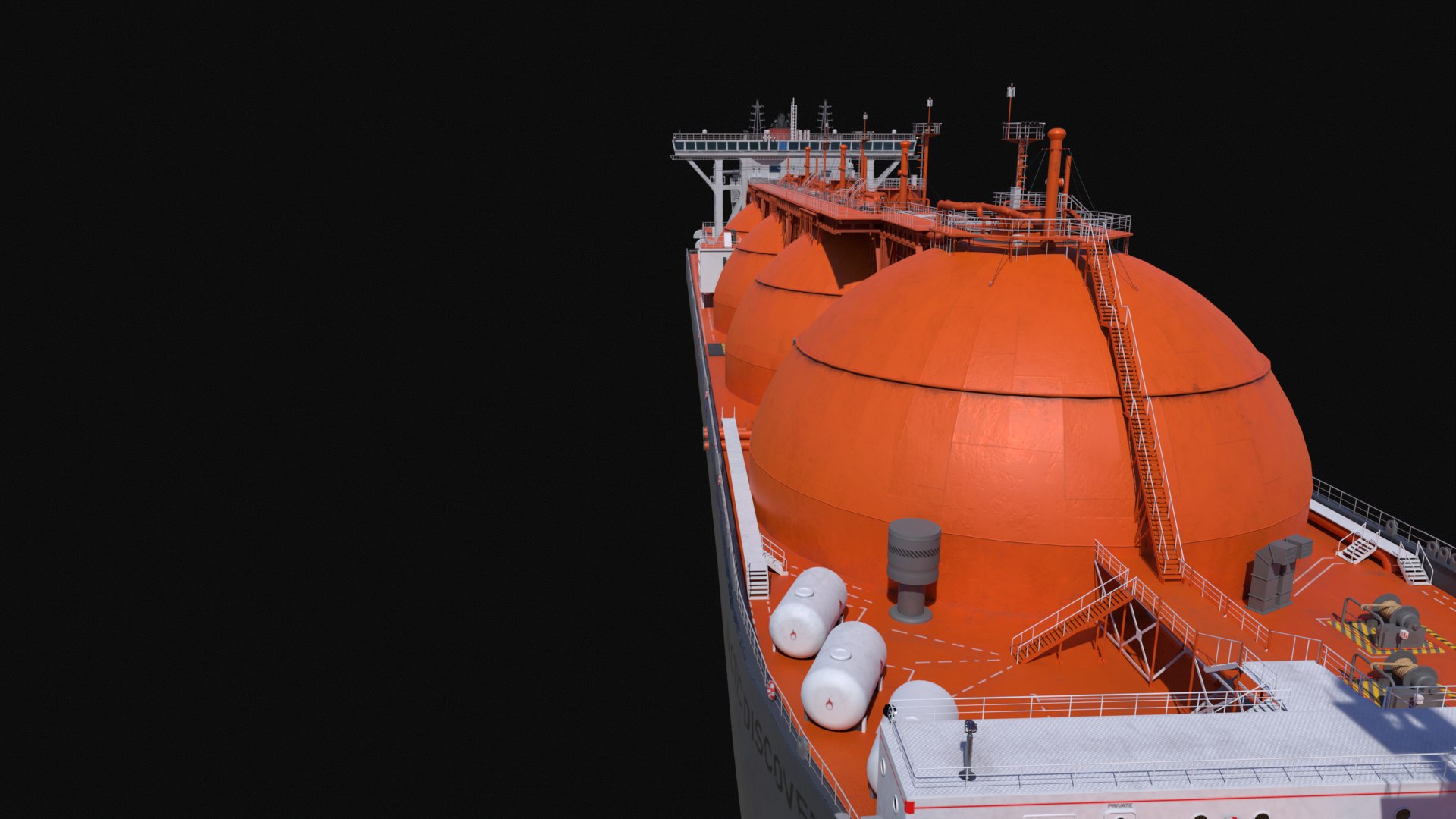 LNG Tanker Ship Arctic Discoverer 3D - TurboSquid 2149668