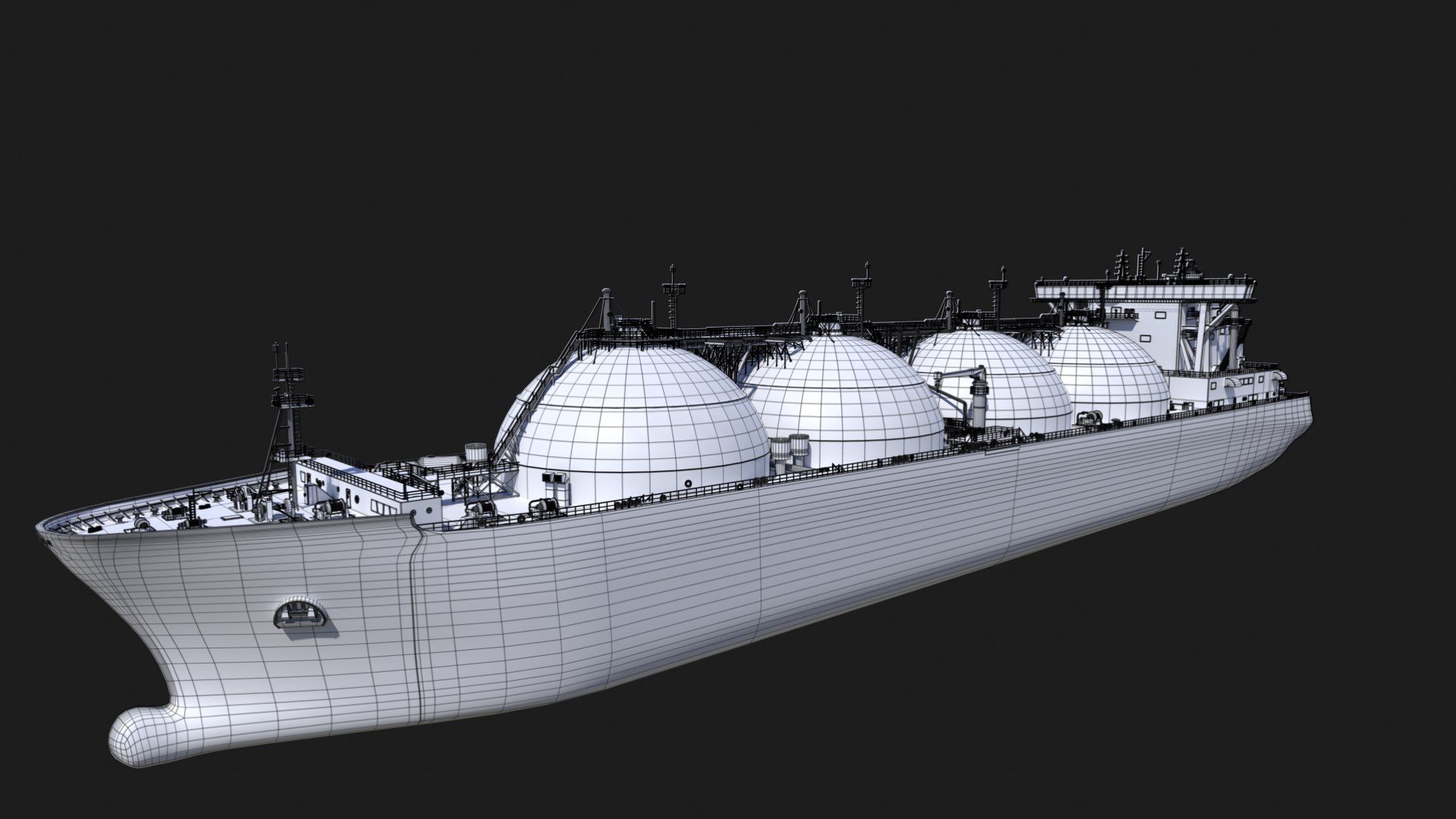 LNG Tanker Ship Arctic Discoverer 3D - TurboSquid 2149668