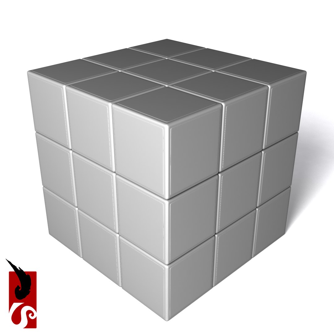 Rubik S Cube 3d Obj