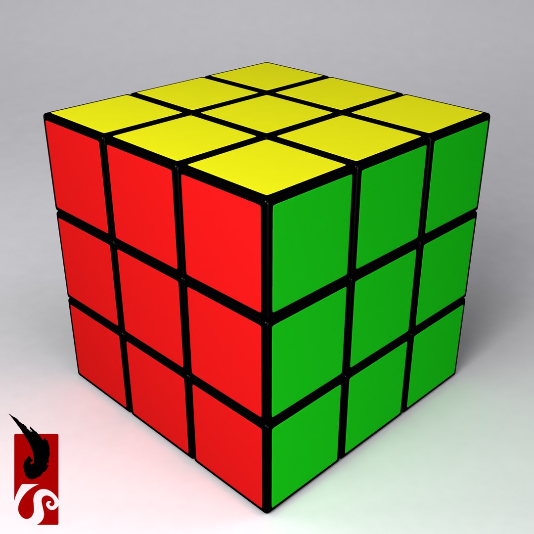 Rubik S Cube 3d Obj