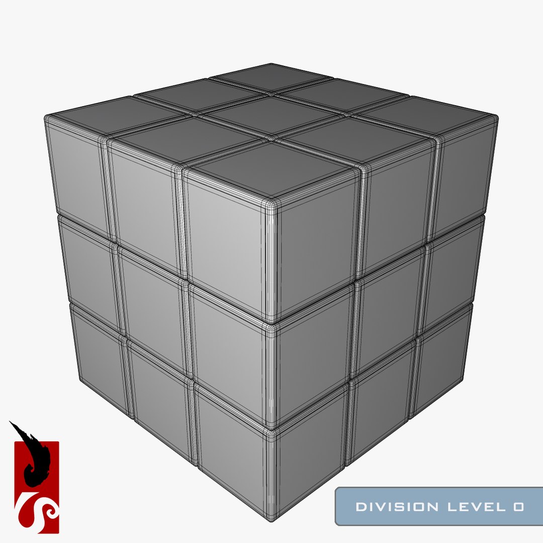 Rubik S Cube 3d Obj