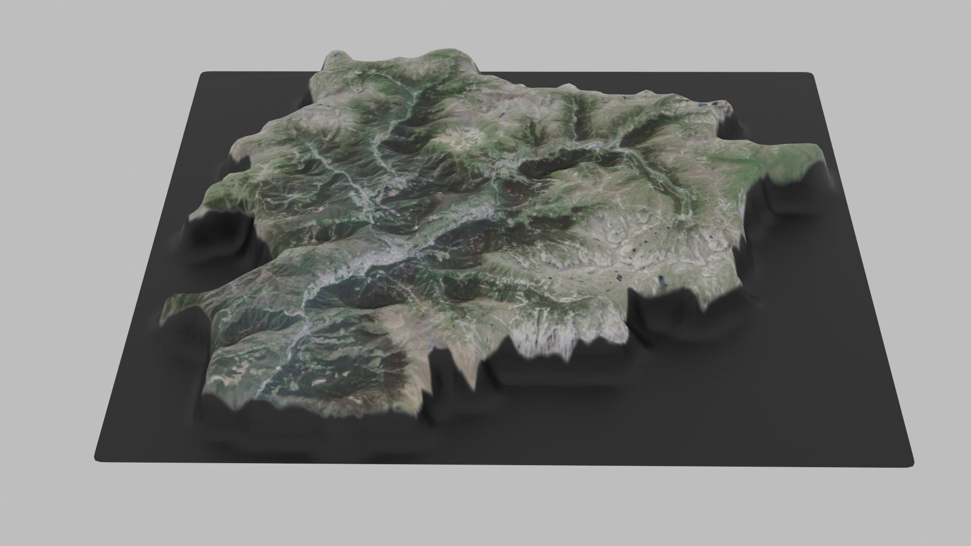 Andorra Map model - TurboSquid 2068747
