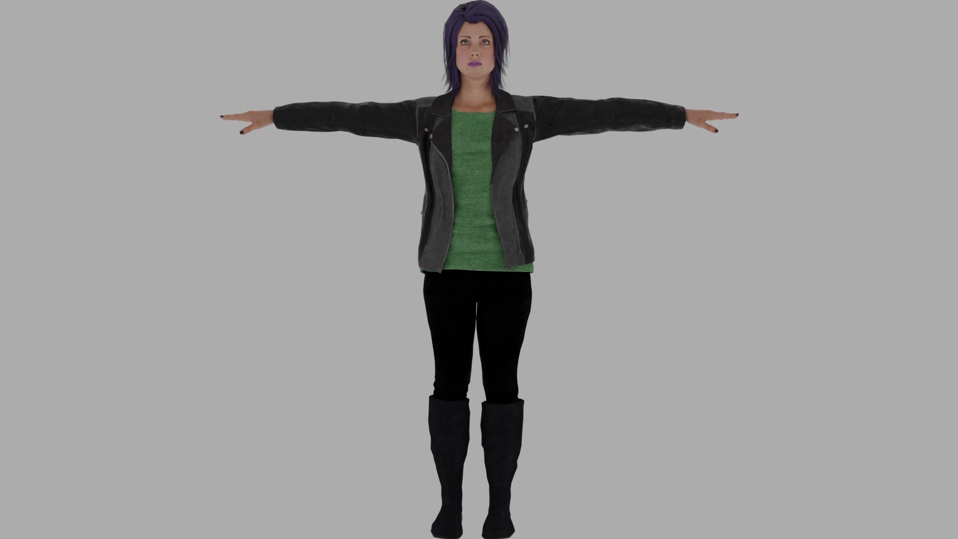 3D model female character - TurboSquid 1663922