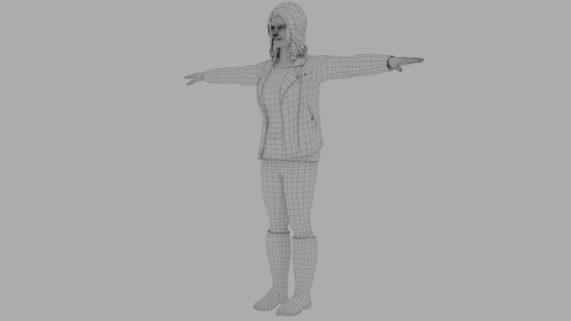 3D model female character - TurboSquid 1663922