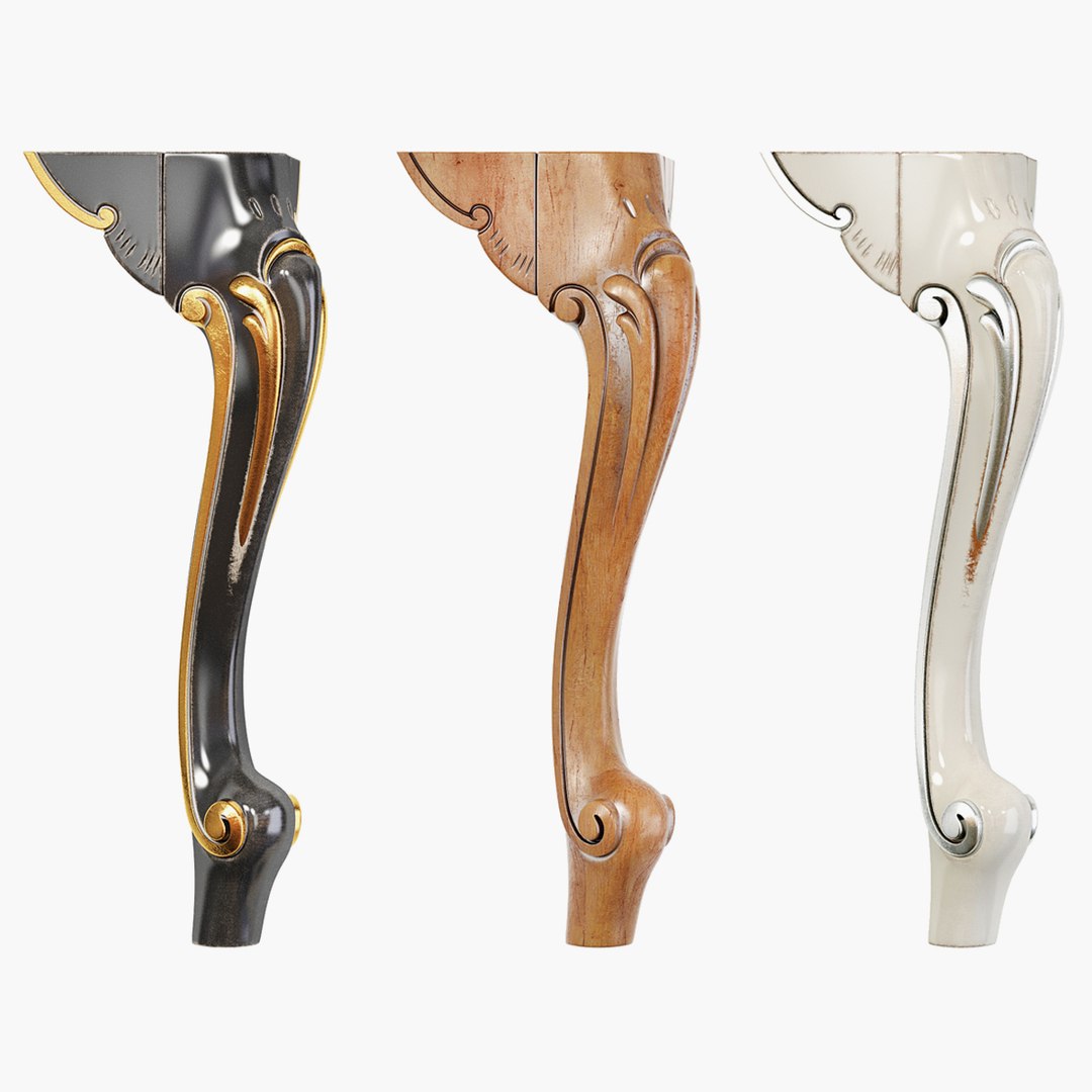 3D Classic Leg 052 - TurboSquid 2008680