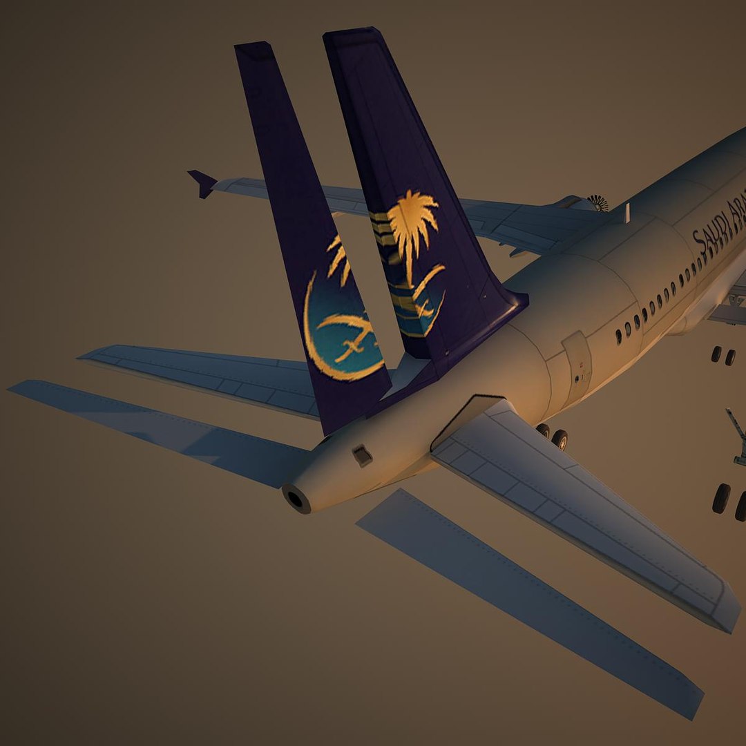 Airbus Airlines Sva 3d Model