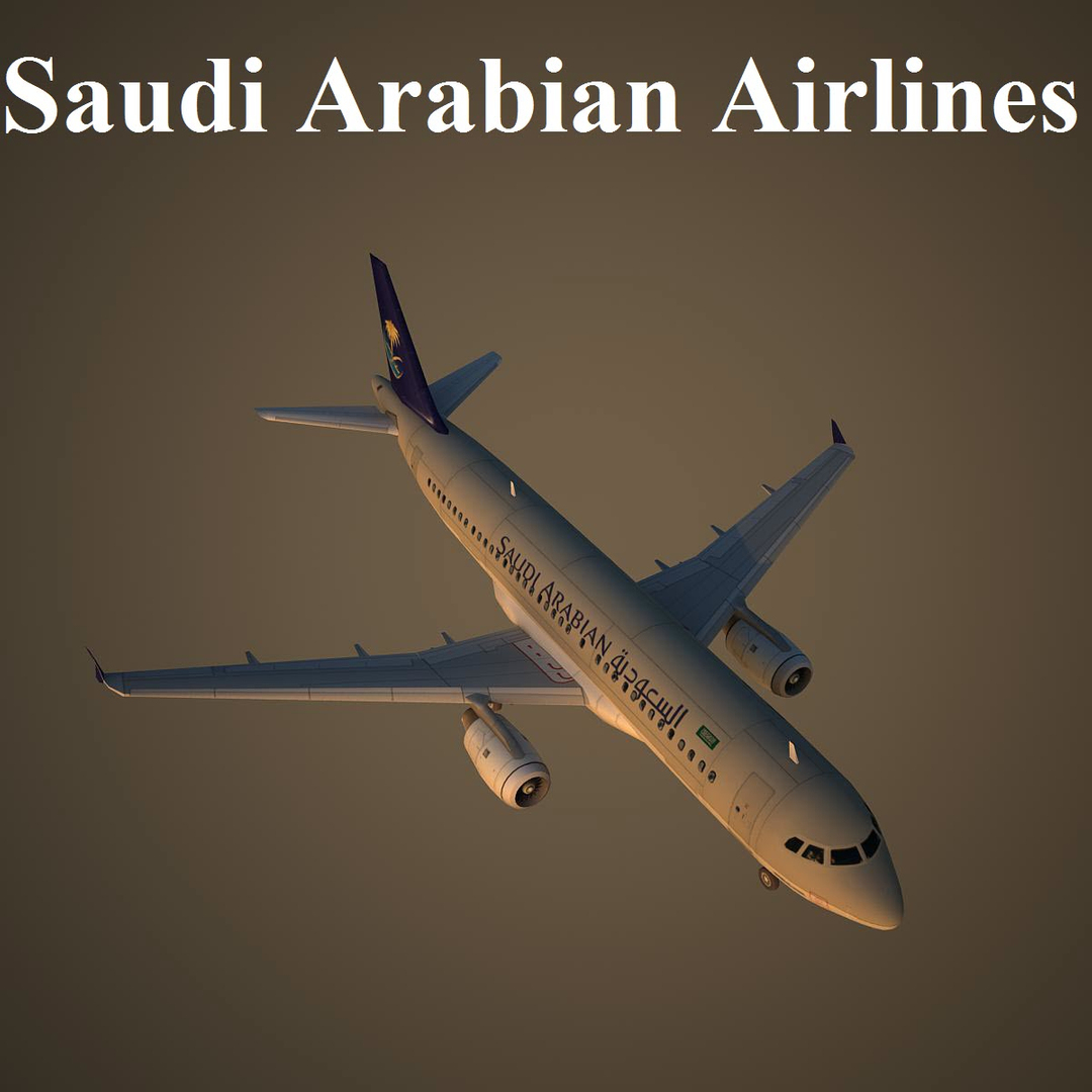 Airbus Airlines Sva 3d Model